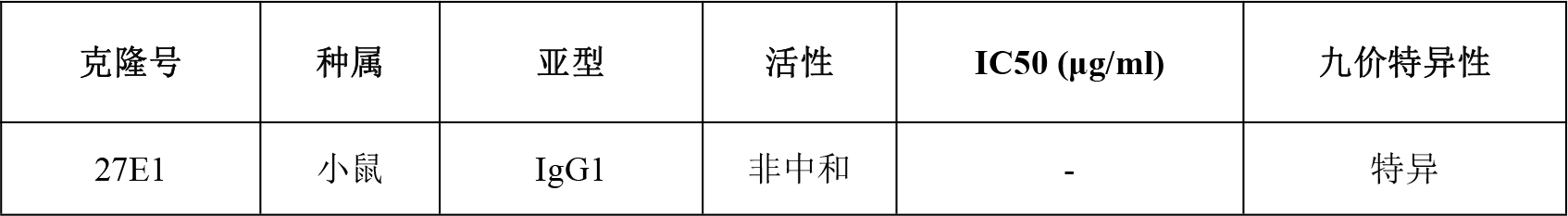 HPV 31-L1 小鼠单克隆抗体（27E1）